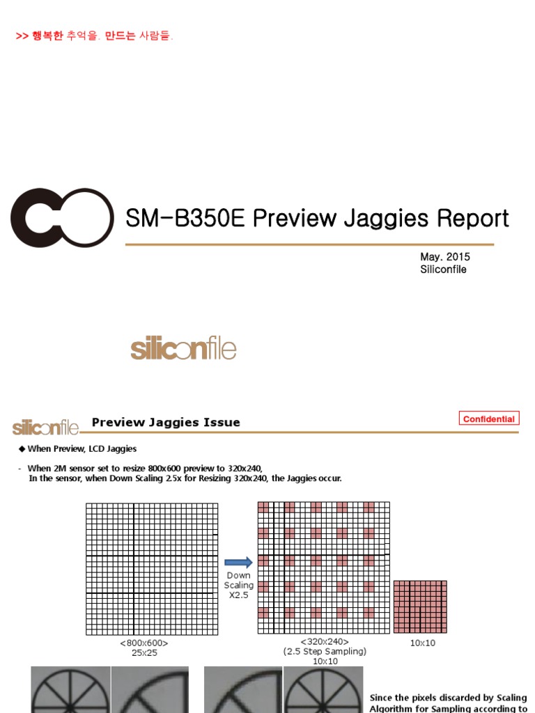 SM-B350E - Preview Jaggies Report | PDF