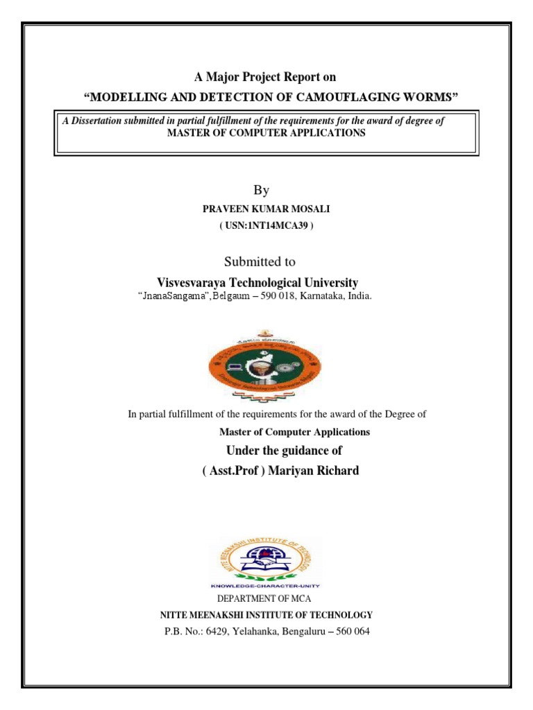 An Mini Project Report On | PDF | Html | Cascading Style Sheets