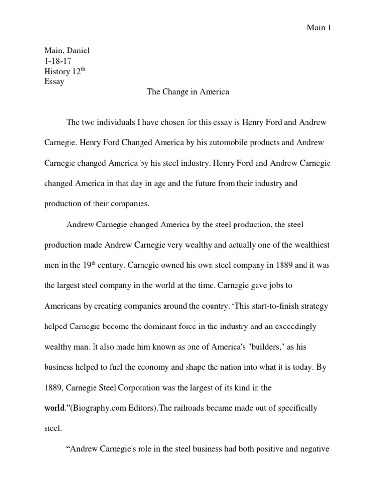 Andrew Carn and Henry Ford | PDF | Andrew Carnegie | Car
