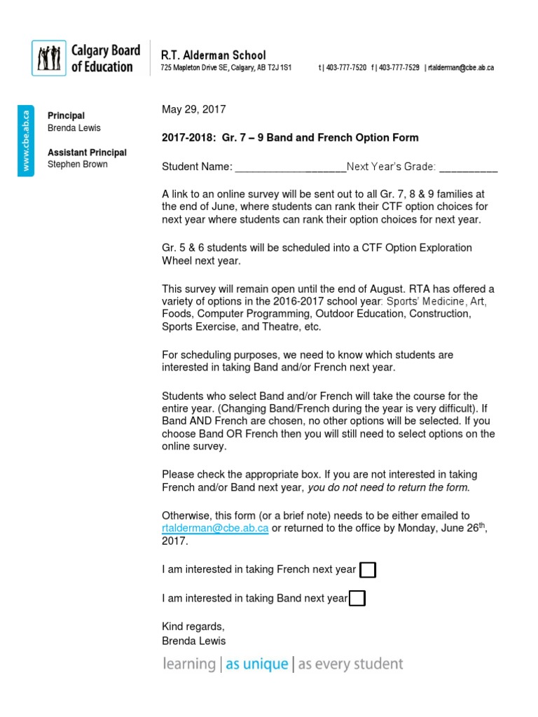 Bandfrench Option Letter | PDF