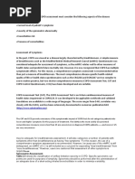 Dyspnea Scale for Patients | PDF | Self-Improvement