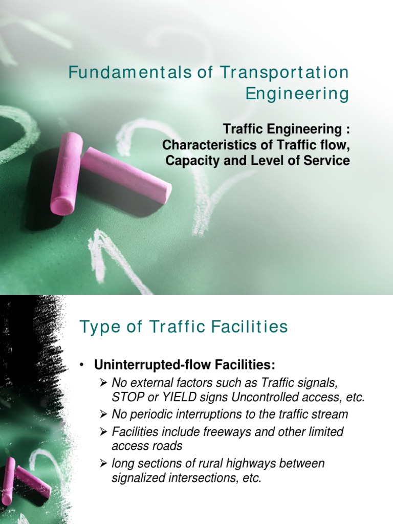 Transportation Engineering-Traffic Engineering | PDF | Traffic | Road ...