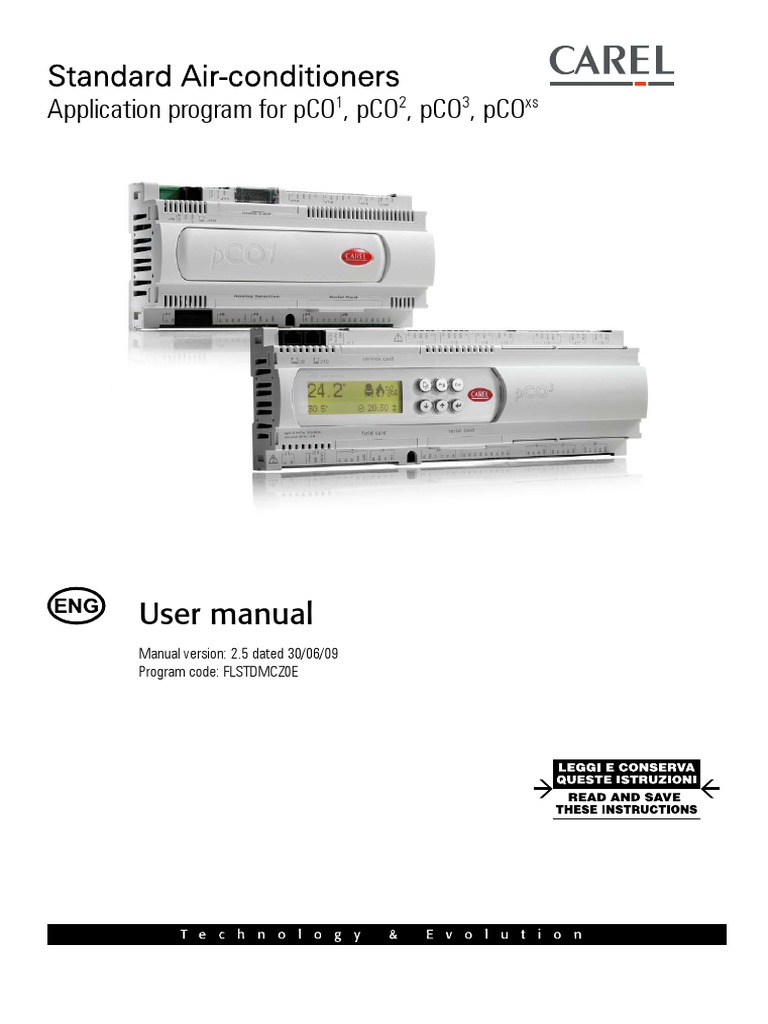 Application Program For PCO1, PCO2, PCO3, PCOxs | PDF | Hvac | Air ...