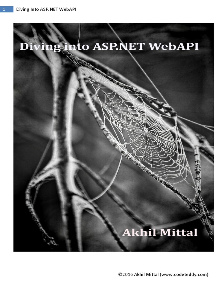 Diving Into Asp Net Webapi Pdf Pdf Entity Framework Representational State Transfer