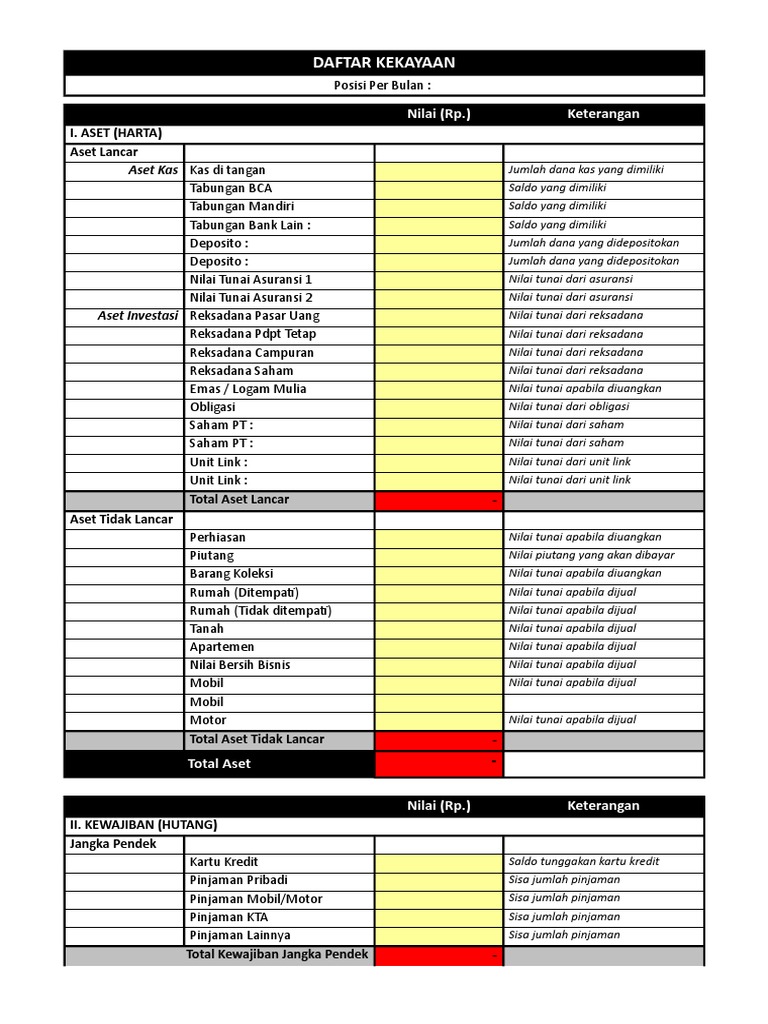 Analisis Cash Flow dan Kekayaan | PDF