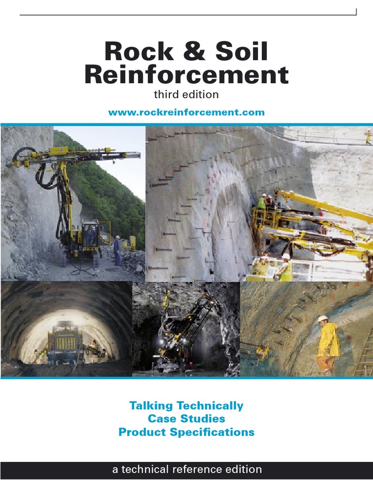 Rock & Soil Reinforcement | Download Free PDF | Drilling Rig | Mining