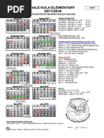 Hawaii Schools Academic Calendar | PDF | Academic Term | Public Sphere