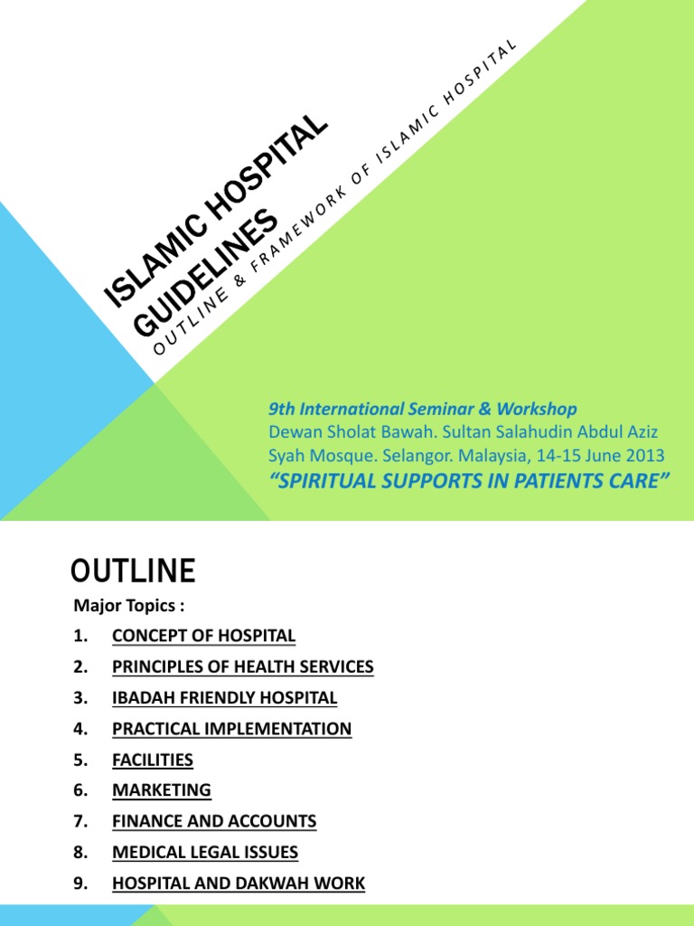 Islamic Hospital Guidelines PDF | PDF | Medical Ethics | Medicine