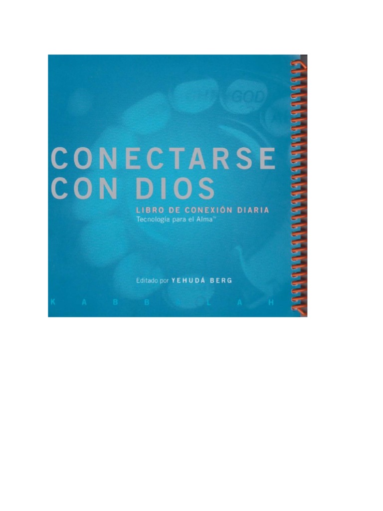 Libro Conectarse Con Dios PDF | PDF