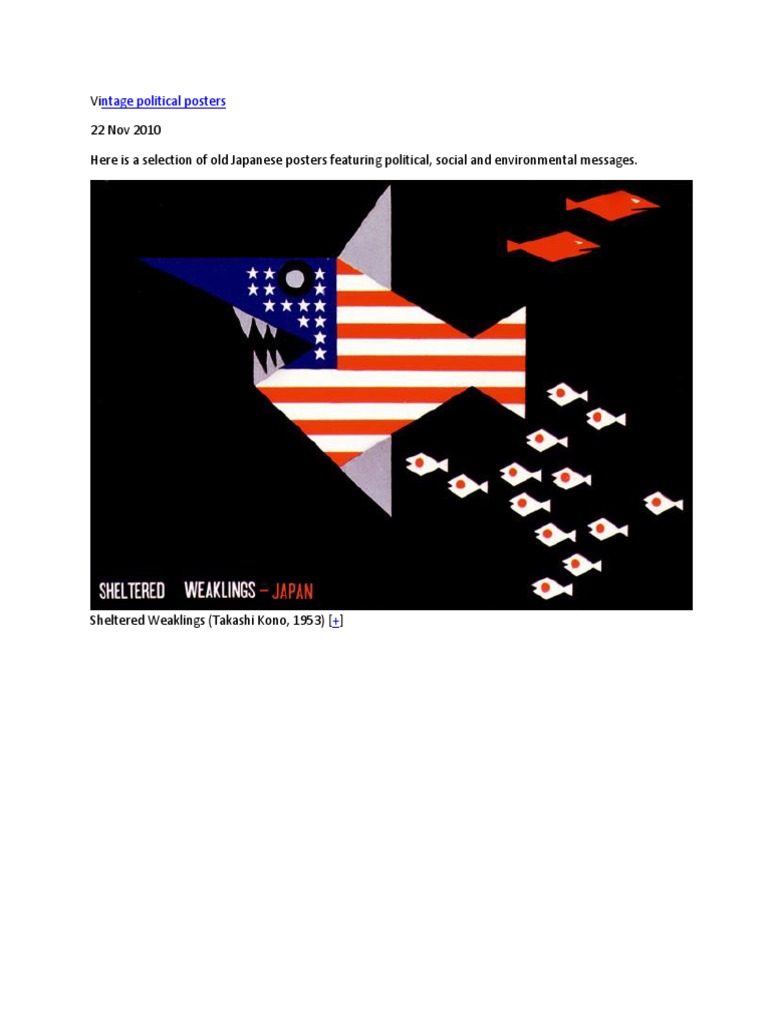 Vintage Political Posters | PDF