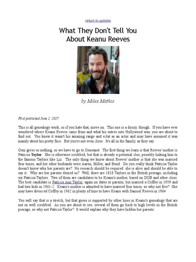 Keanu | PDF | Nobility | Unrest