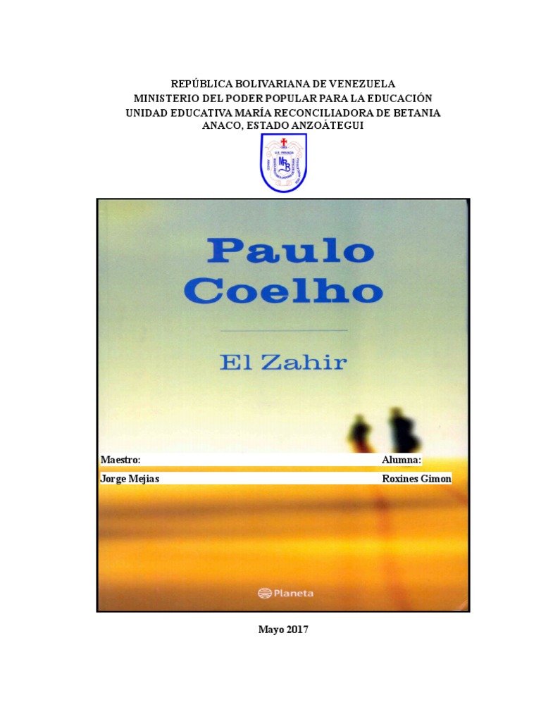 Biografia de Paulo Coelho El Zahir | PDF