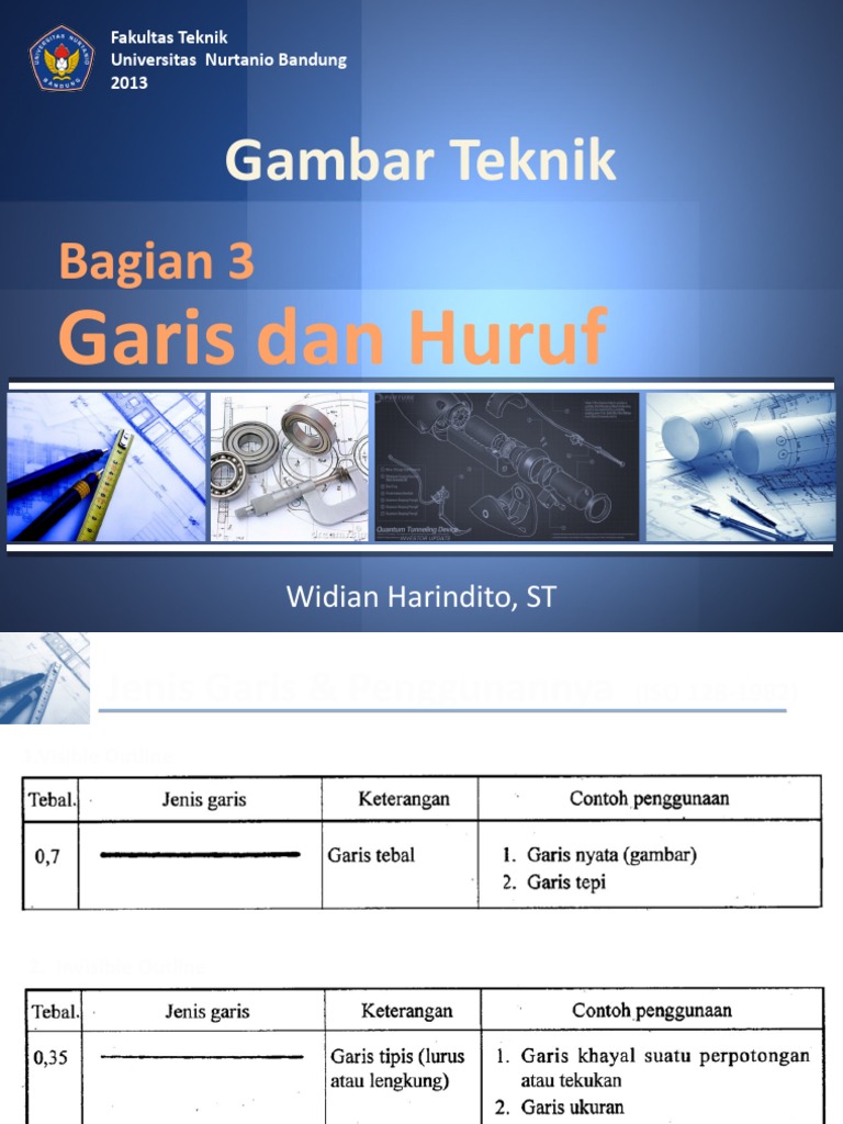 Gamtek Bag. 3 Garis Dan Huruf | PDF | Seni | Komputer