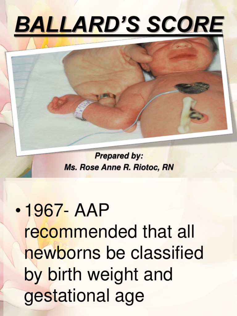 Understanding Ballard's Score for Newborns | PDF