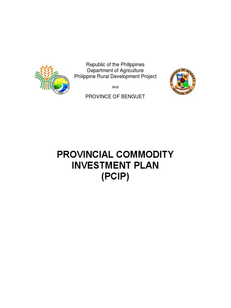 Benguet PCIP | PDF | Coffee | Agriculture