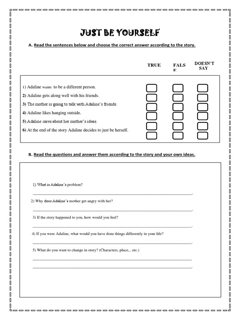 Activity Sheet | PDF