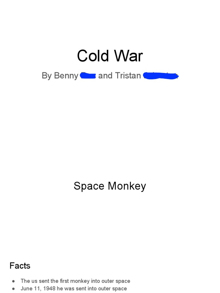 Cold War Project 1 | PDF | Satellite | Sputnik 1
