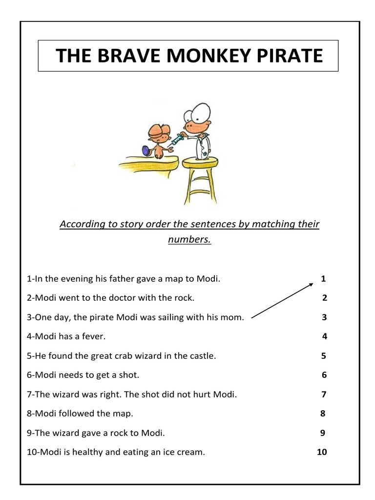 The Brave Monkey Pirate | PDF