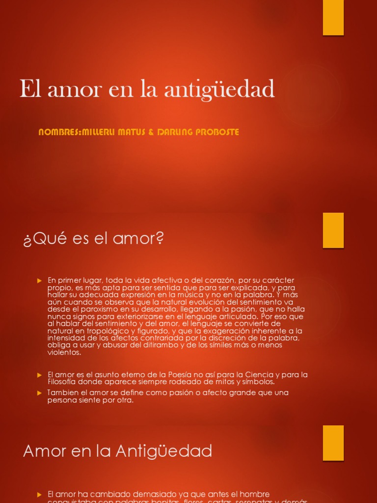 El Amor En La Antigüedad Darling Y Mille Pdf Mujer Amor