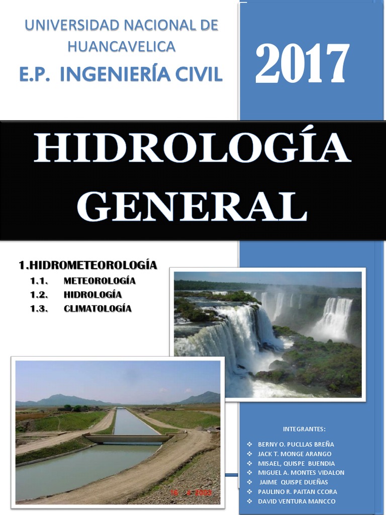 Monografia Hidrometeorologia | PDF | El ciclo del agua | Clima