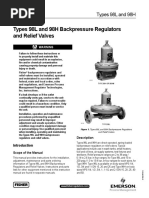 Fisher - 98H | PDF | Valve | Pipe (Fluid Conveyance)