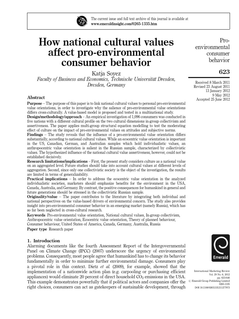 How Ghculturghghghghl GHGH | PDF | Factor Analysis | Attitude (Psychology)