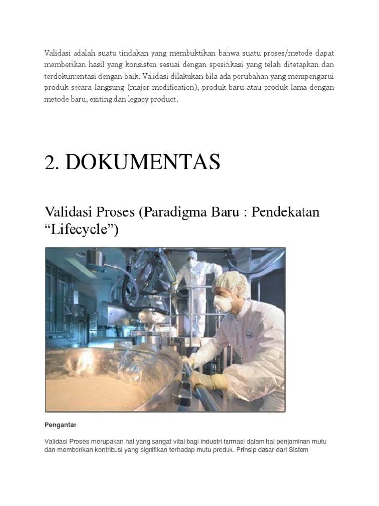 Pengertian Validasi | PDF