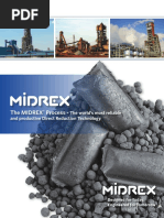 Midrex Process | PDF | Iron | Redox