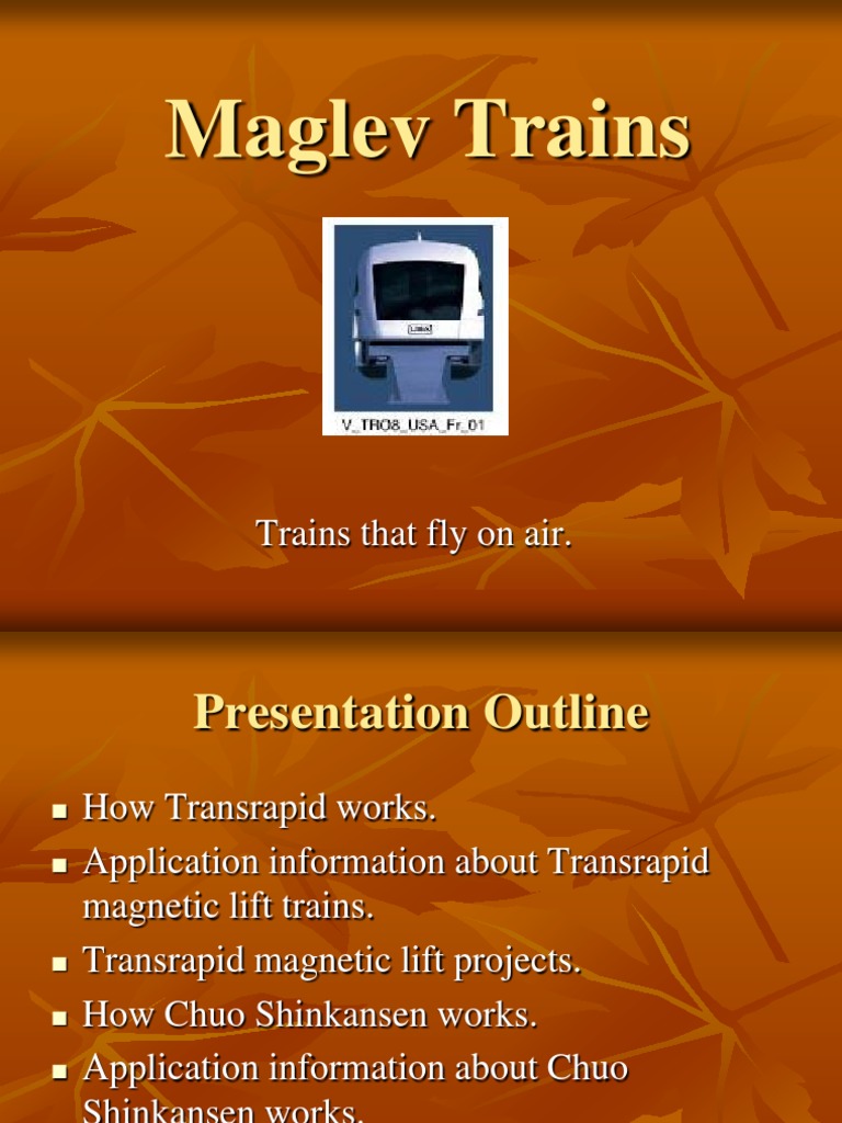 Maglev Trains: Trains That Fly On Air | PDF | Train | Electromagnetism