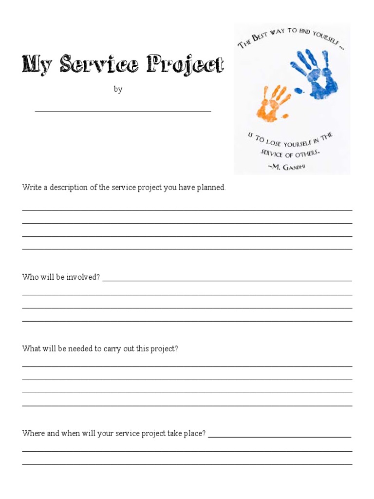 Service Project | PDF