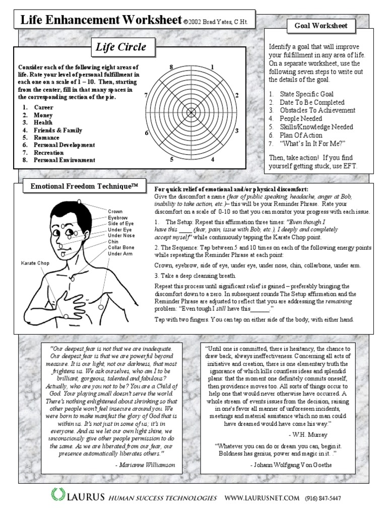 LifeWorksheet PDF | PDF