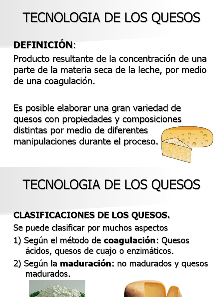 Tecnologia de Los Quesos | PDF | Queso | Leche