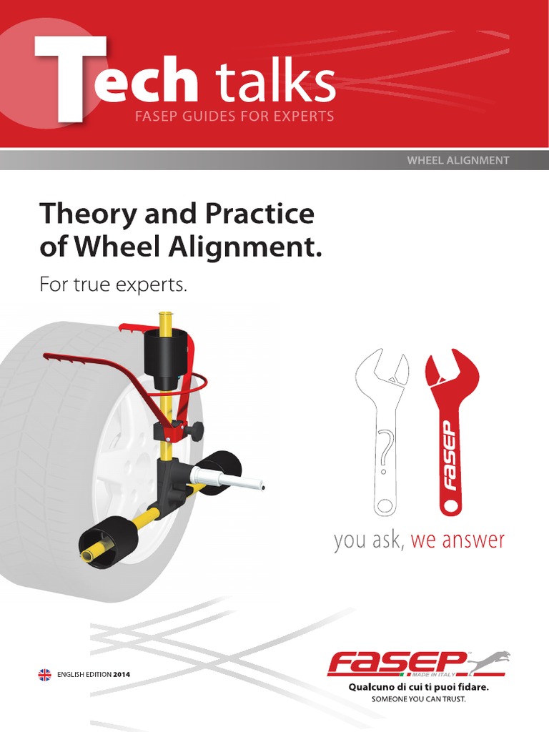 Tech Talks Wheel Alignment | PDF | Tire | Steering
