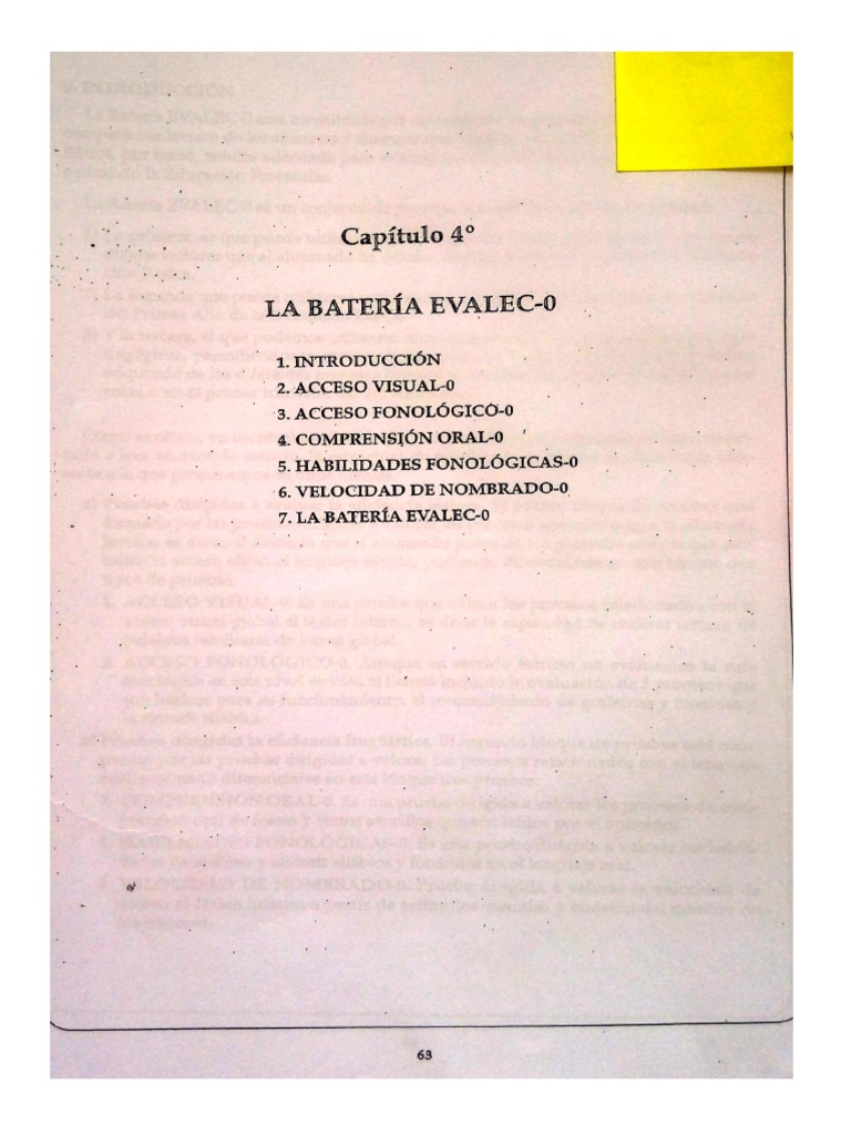 Manual Evalec 0 | PDF