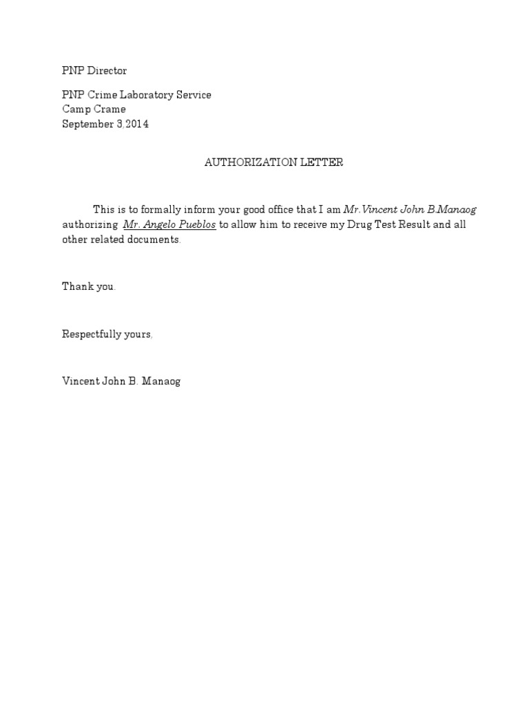 3 Authorization Letter | Gun Politics | Firearms