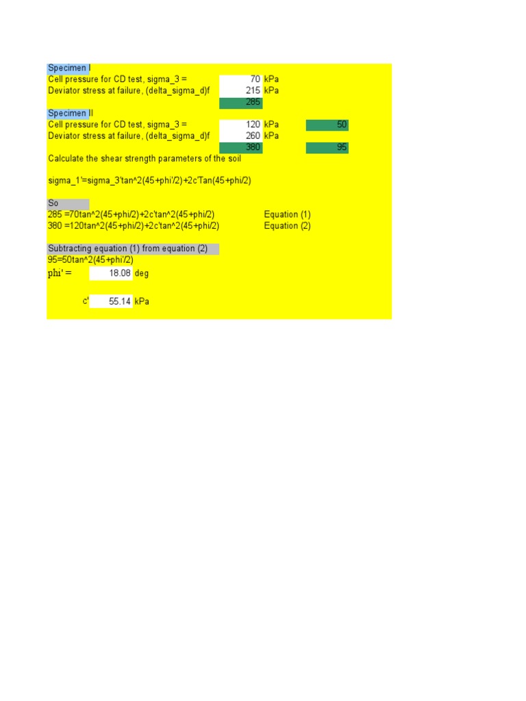 Hw1 Jawaban Strength | PDF