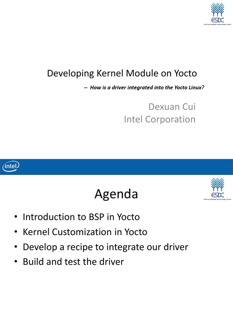 42868-11 Developing Kernel Module On Yocto | PDF | Device Driver | Implied Warranty