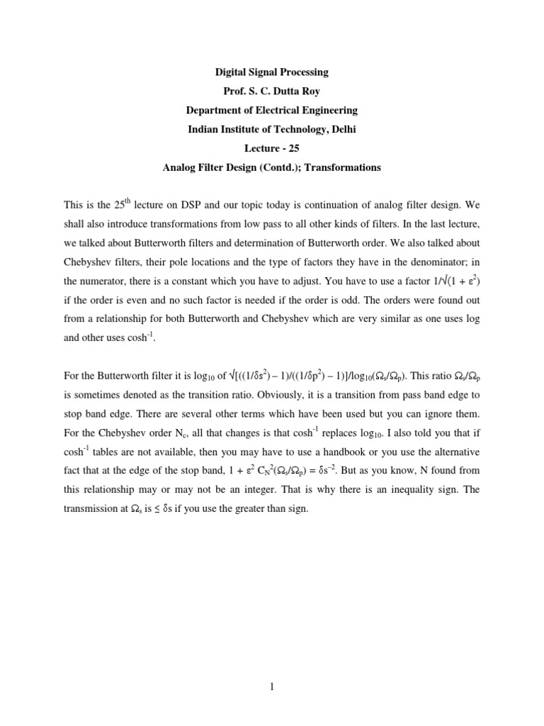 Digital System Design | PDF | Low Pass Filter | Electronic Filter