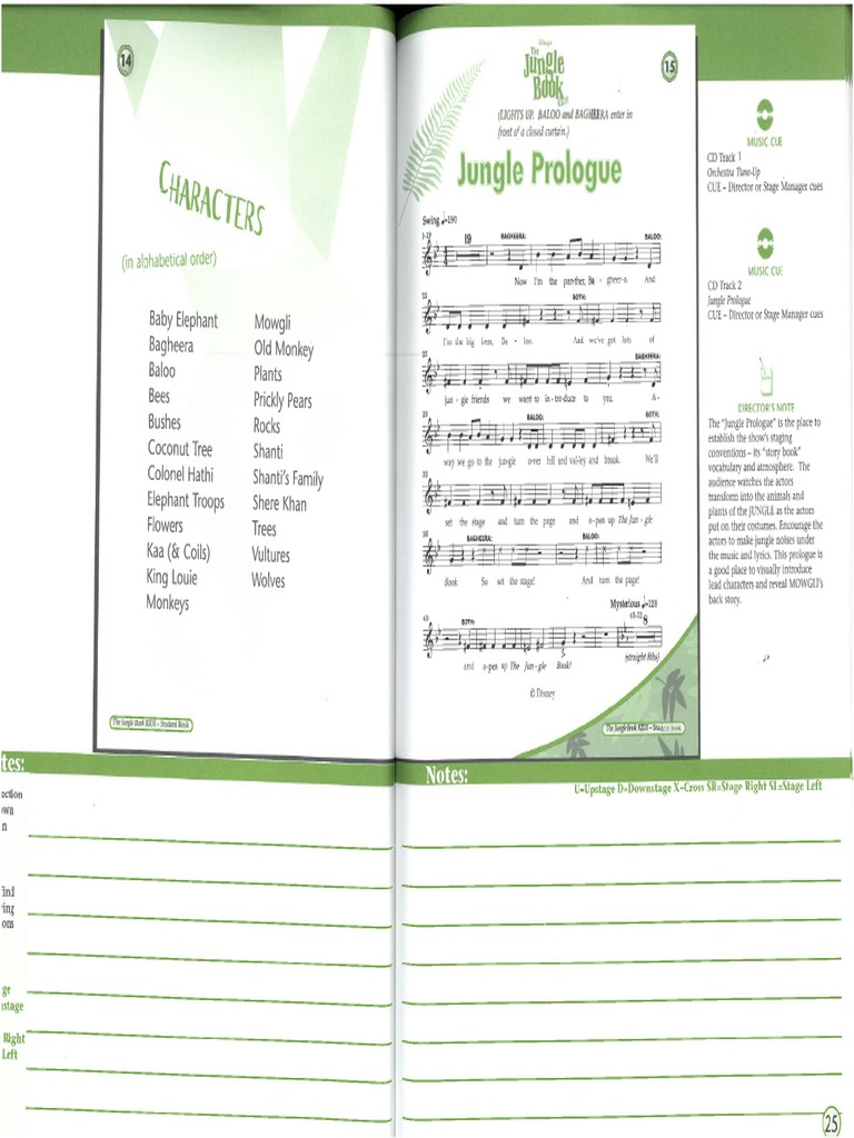 The Jungle Book Script | PDF