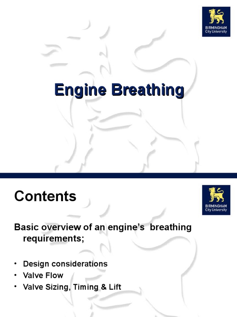 Engine Breathing | Download Free PDF | Fluid Dynamics | Internal ...