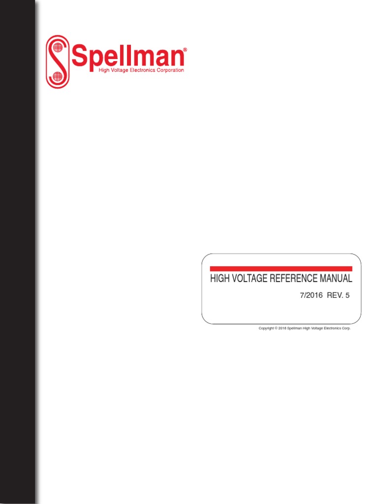 HV Ref Manual PDF | PDF | Power Supply | Capacitor
