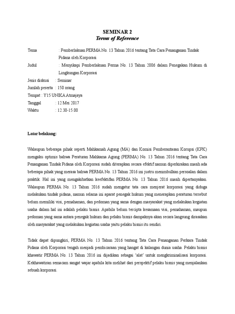 Contoh Proposal Penelitian Ilmiah | PDF
