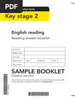 2018 KS2 Reading Test Booklet | PDF | Giant Panda | Question