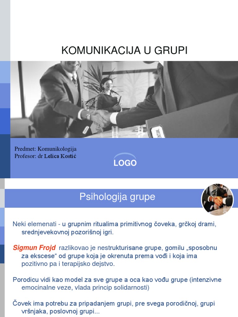 Komunikacija U Grupi | PDF