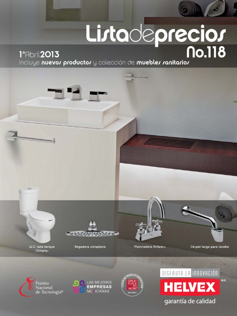 Catalogo Helvex PDF | PDF