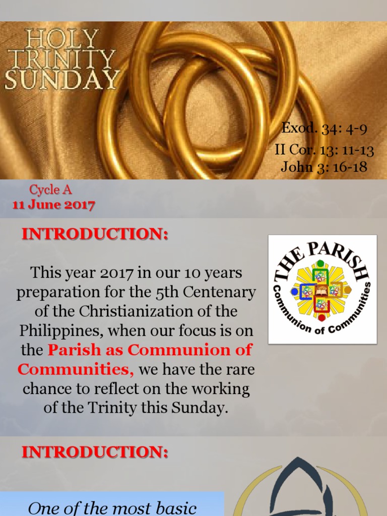 Understanding the Holy Trinity | PDF | Trinity | God