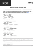Cambridge Placement Test | PDF | Teaching Methods & Materials | Art