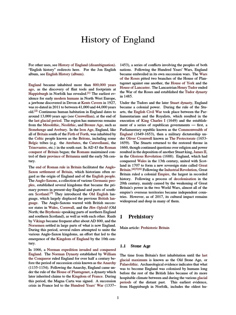 History of England | PDF | Danelaw | Wessex