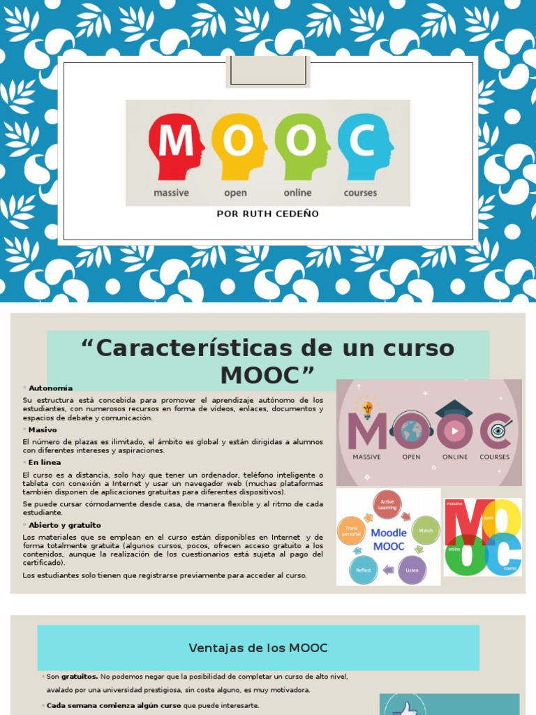 MOOC | PDF | Curso abierto masivo en linea | Internet