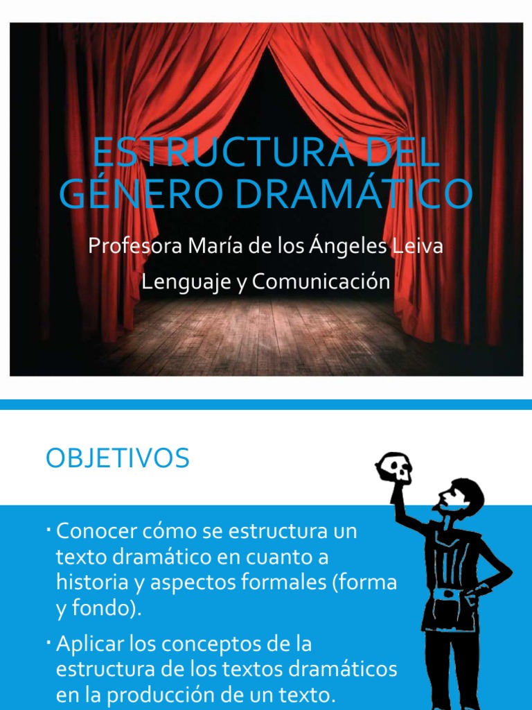 Estructura Del Género Dramático | PDF | Ocio